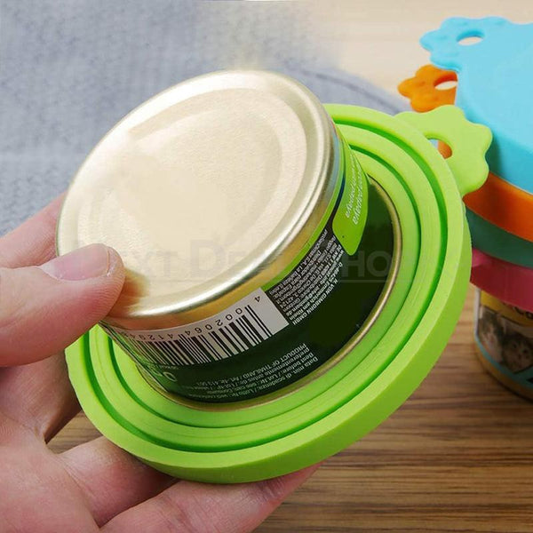 2 Pcs - Reusable Silicone Pet Food Can Lid – nextdealshop.com