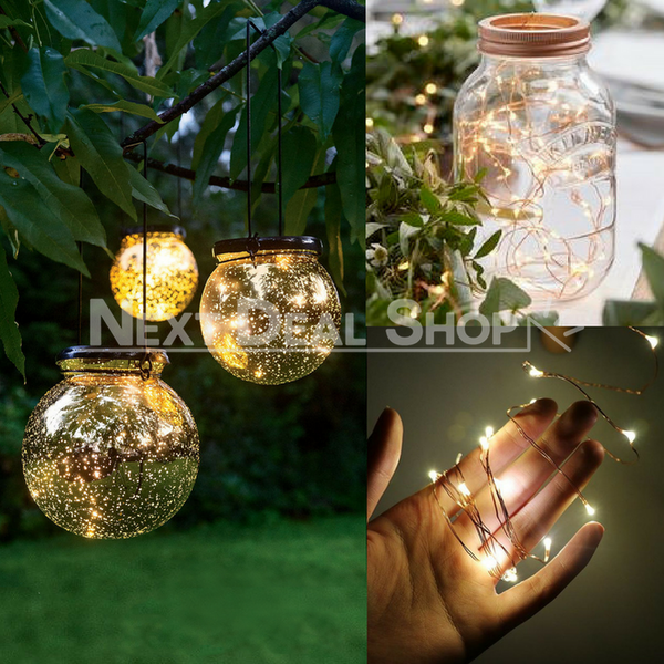 4 Pcs - Fantasy Copper Wire LED Lights (Waterproof) – nextdealshop.com