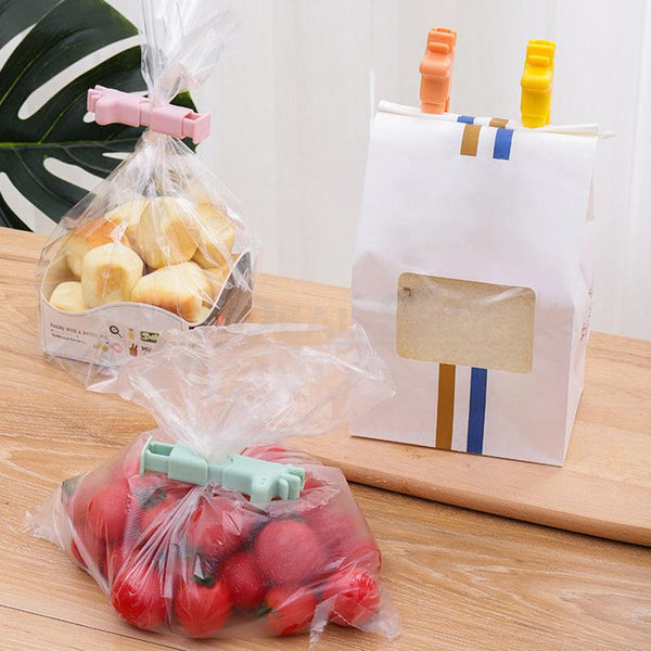 4 Pcs - Squeeze and Lock Bread Bag Clip – nextdealshop.com
