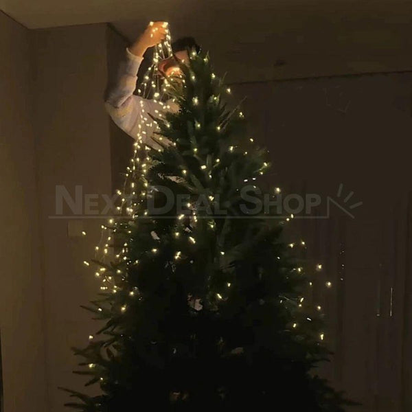 6.56 ft 20 Strands LED Waterfall Christmas Tree Light – nextdealshop.com