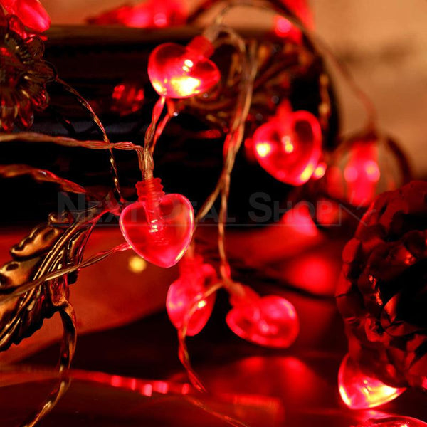 9.84 ft 20 LEDs Heart Shape String Light – nextdealshop.com