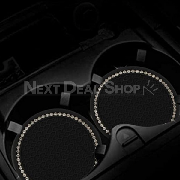 Bling Crystal Rhinestone Car Coaster – nextdealshop.com