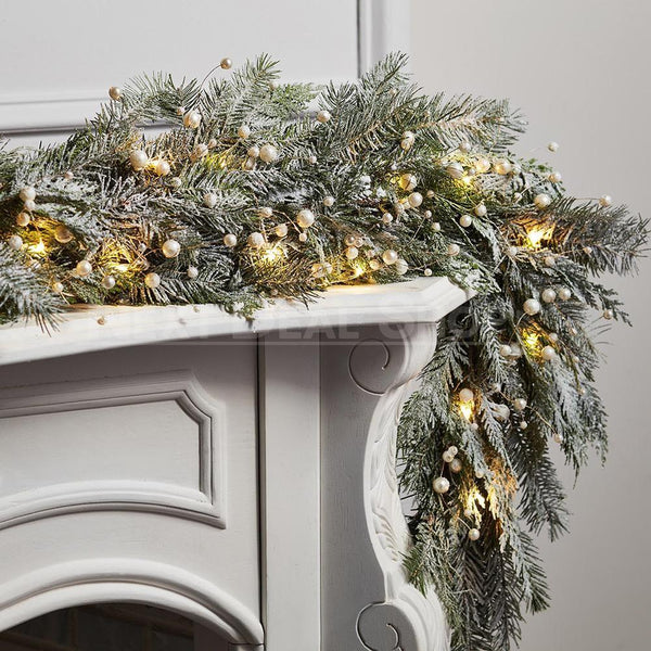 Copper Wire Pearl Beads String Light (16.4 ft, 50 LEDS) – nextdealshop.com