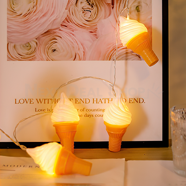 Decorative LED Ice Cream String Light – nextdealshop.com