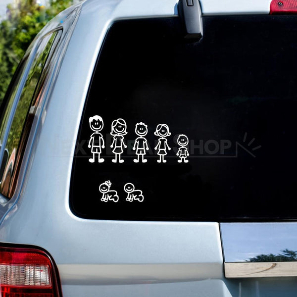 Family Car Window Decal – nextdealshop.com
