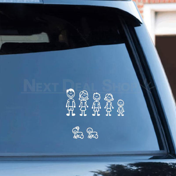 Family Car Window Decal – nextdealshop.com