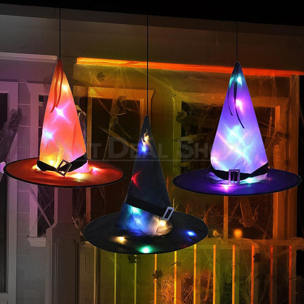 Halloween LED Light Up Witch Hat – nextdealshop.com