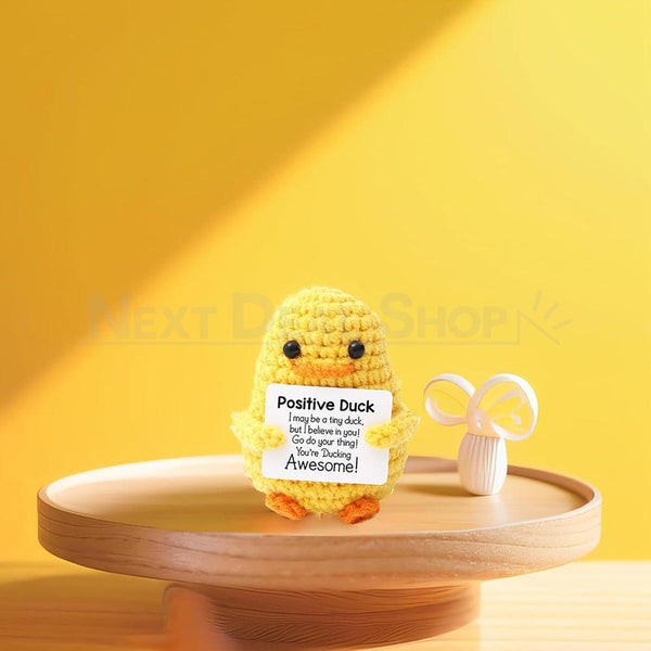 Handmade Crochet Positive Duck – nextdealshop.com