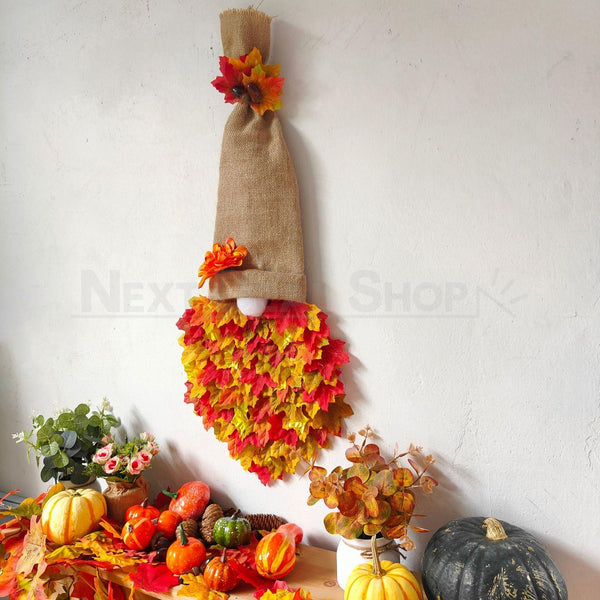 Handmade Maple Leaf Gnome Decoration – nextdealshop.com
