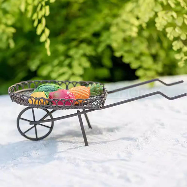 Handmade Miniature Wheelbarrow Decor – nextdealshop.com