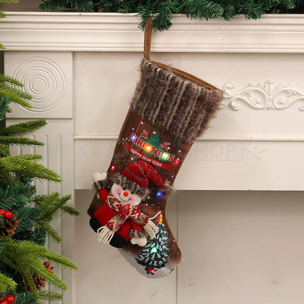 LED Light Up Christmas Stocking – nextdealshop.com