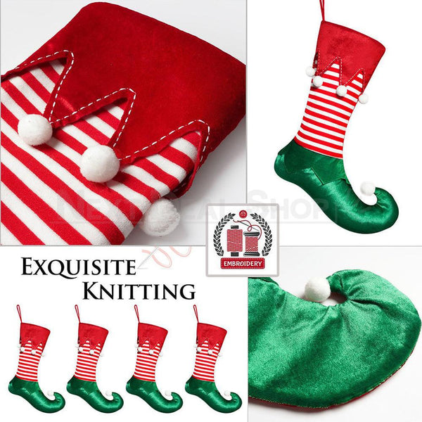 Large Christmas Elf Stocking – nextdealshop.com