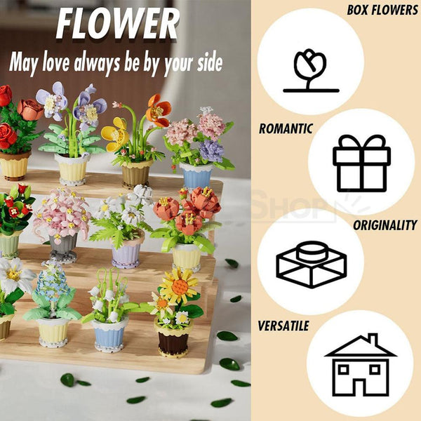 Lily of the Valley Potted Plant Building Blocks – nextdealshop.com
