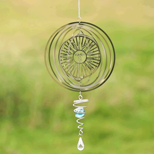 Metal Rotating Wind Chimes – nextdealshop.com