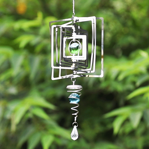 Metal Rotating Wind Chimes – nextdealshop.com