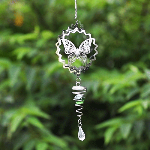 Metal Rotating Wind Chimes – nextdealshop.com