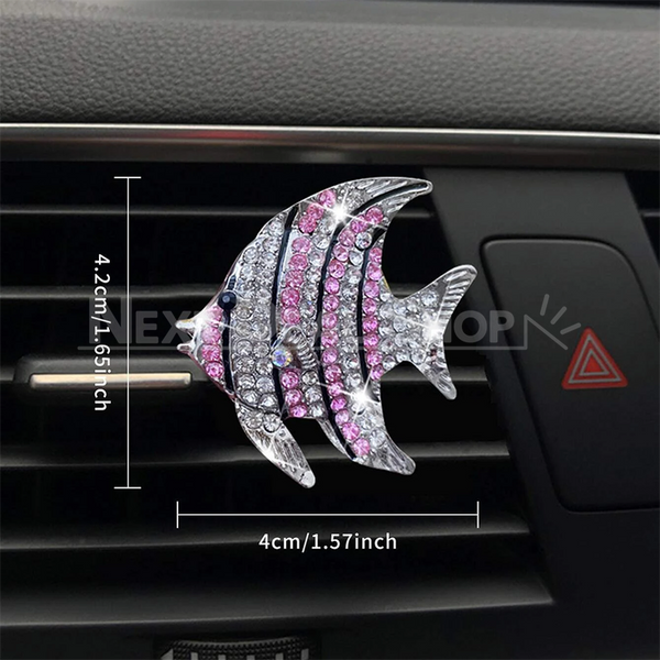 Rhinestone Fish Car Air Freshener – nextdealshop.com