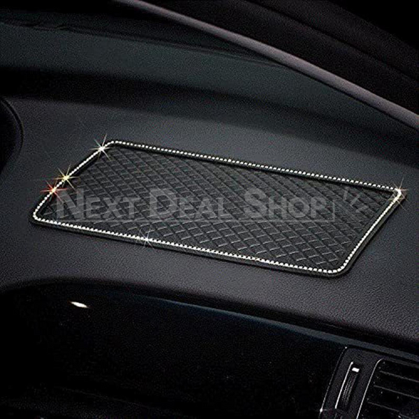 Rhinestone Non Slip Car Dashboard Mat – nextdealshop.com