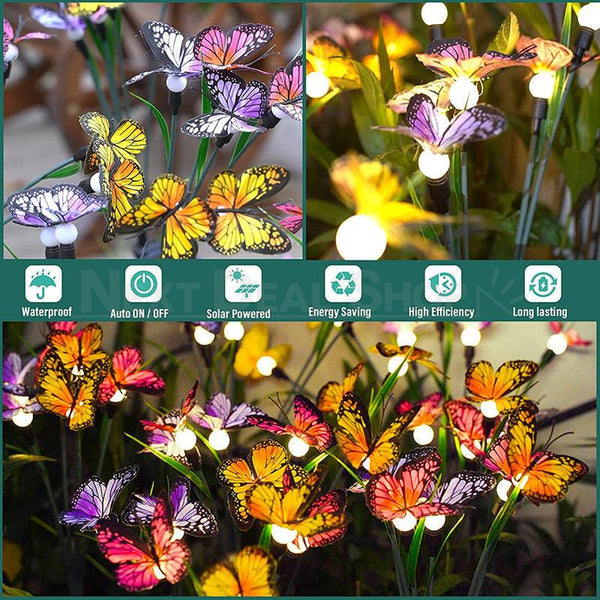 Solar Powered Butterfly Garden Stake Light – nextdealshop.com