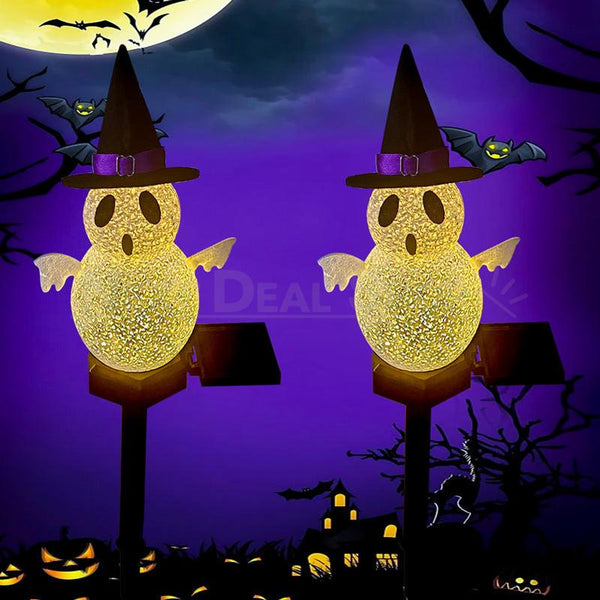 Solar-Powered Ghost Wizard Hat Stake Light – nextdealshop.com