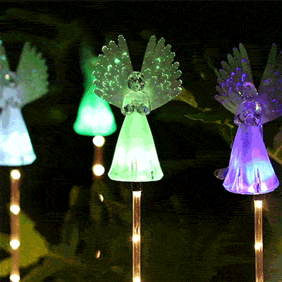 Solar-Powered LED Angel Light – nextdealshop.com