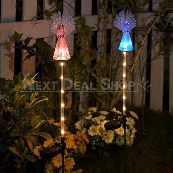 Solar-Powered LED Angel Light – nextdealshop.com