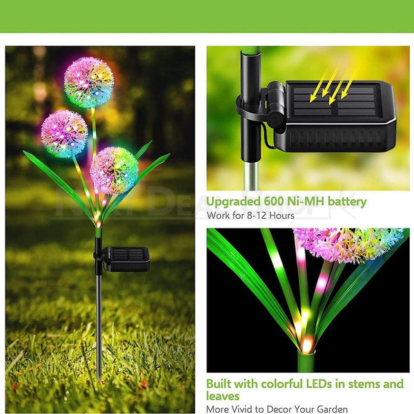 Solar Powered LED Dandelion Stake Light – nextdealshop.com