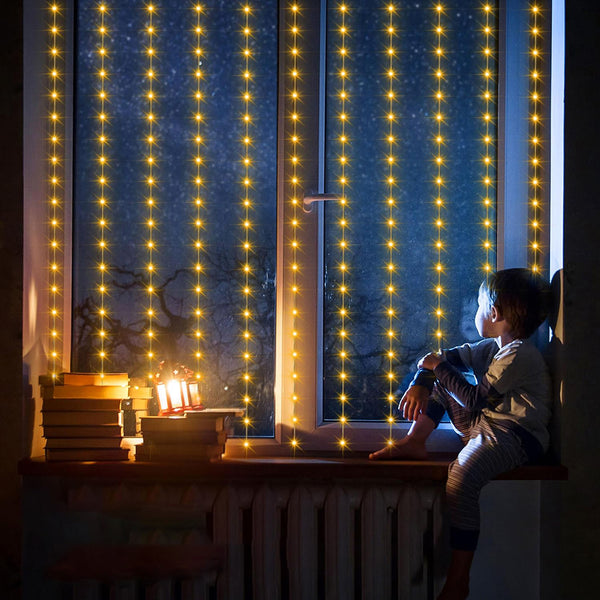 Solar Powered LED Fairy Curtain Light – nextdealshop.com