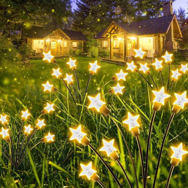 Solar Powered LED Sparkling Star Firefly Stake Light – nextdealshop.com