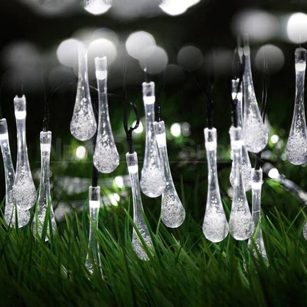 Solar-Powered Teardrop String Lights – nextdealshop.com