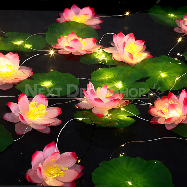 Solar Powered Water Lily String light – nextdealshop.com