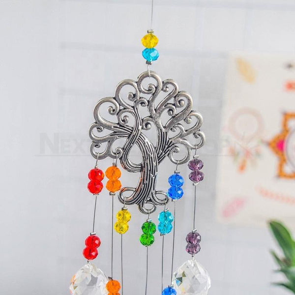 Sparkling Tree Crystal Suncatcher – nextdealshop.com