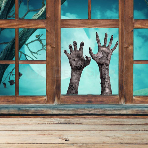 Spooky Ghost Hand Window Sticker – nextdealshop.com