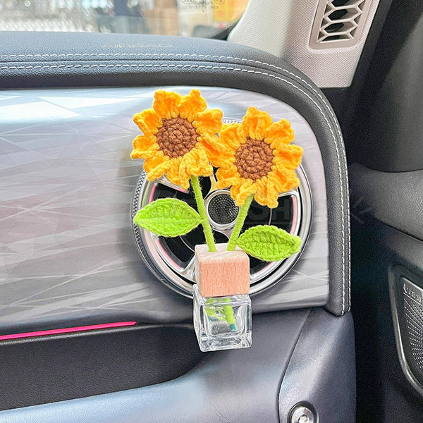 Sunflower Car Vent Essential Oil Diffuser – nextdealshop.com