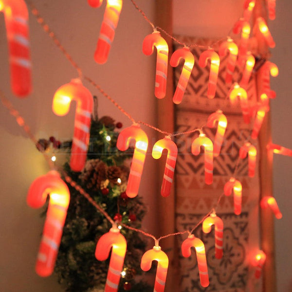 Warm White LED Candy Cane String Light – nextdealshop.com