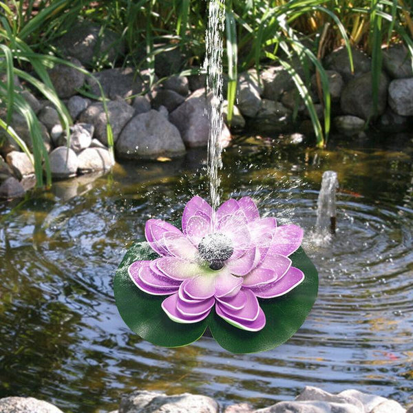 Water Lily Solar Fountain Kit – nextdealshop.com