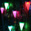 2 in 1 Solar-Powered Color Changing Garden LED Lantern Light ...