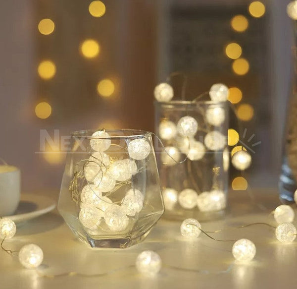 9.84 ft LED Firecracker Marble String Lights – Next Deal Shop