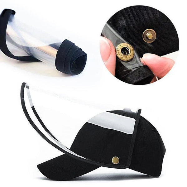 Baseball Cap with Removable Full-coverage Visor – nextdealshop.com