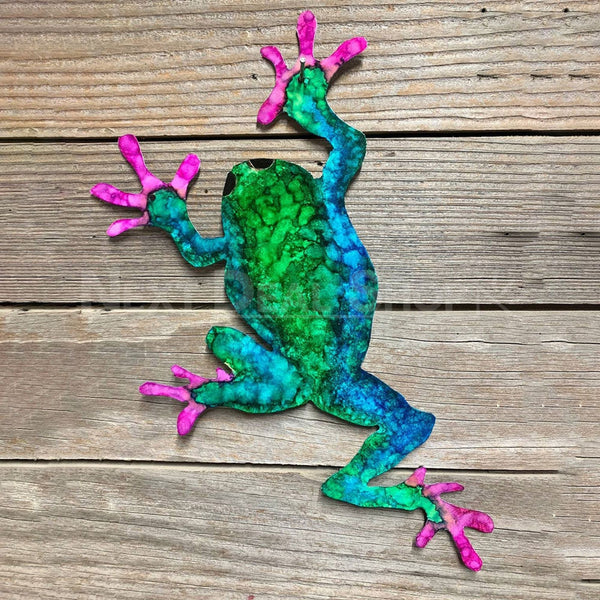 Colorful Metal Frog Wall Decor – nextdealshop.com