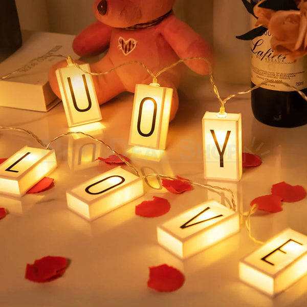 DIY Letter Light Box LED String Light – nextdealshop.com