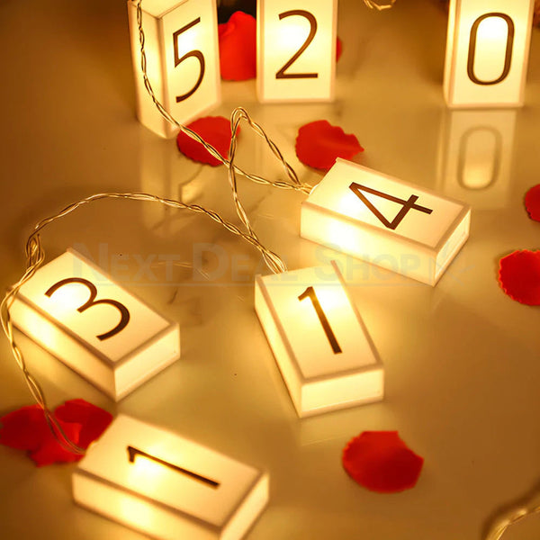 DIY Letter Light Box LED String Light – nextdealshop.com