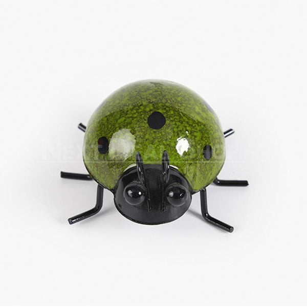 Hand-painted Metal Ladybug Wall Decor – nextdealshop.com