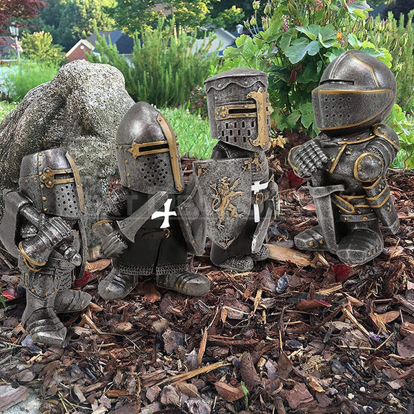 Knight Gnomes Guard Garden Statues – nextdealshop.com