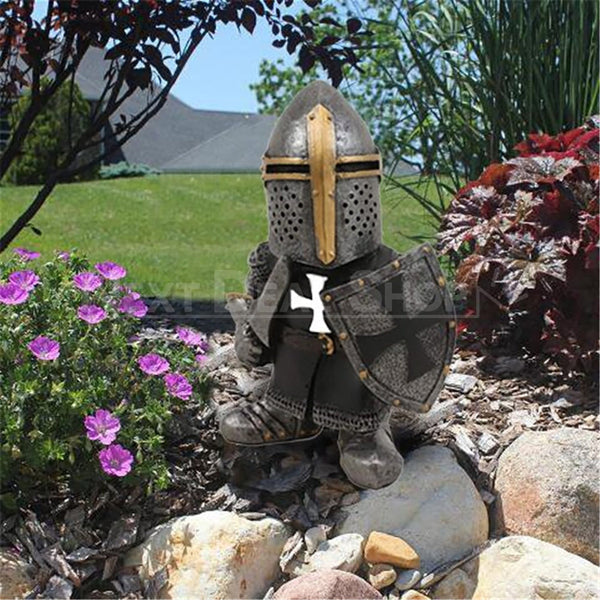 Knight Gnomes Guard Garden Statues – nextdealshop.com