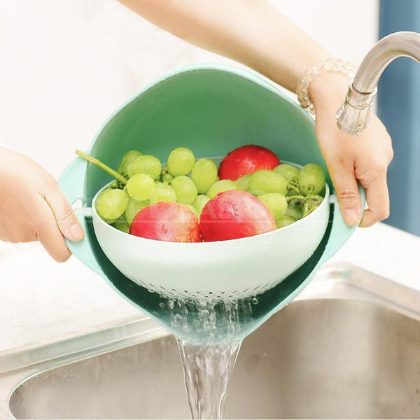 Multi-Function Double Drain Colander – nextdealshop.com