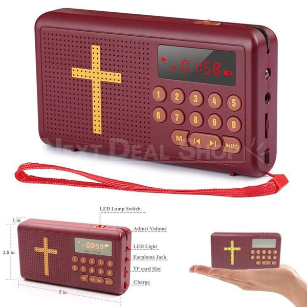 Portable Bible Reader Audio Player – nextdealshop.com