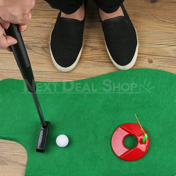 Potty Putter Toilet Golf Practice Set – nextdealshop.com