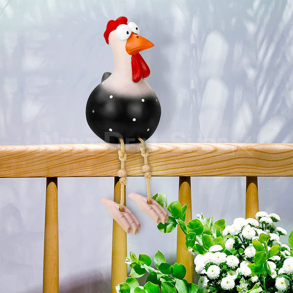 Resin Chicken Garden Decor – nextdealshop.com