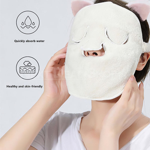 Reusable Face SPA Towel Mask – nextdealshop.com